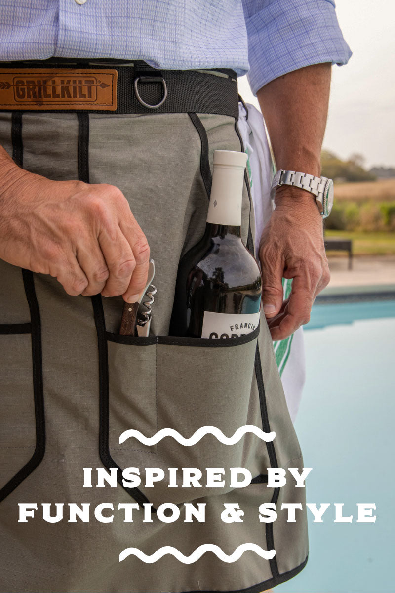 Best BBQ Grill Apron | Mens Kilt | Grilling Accessory