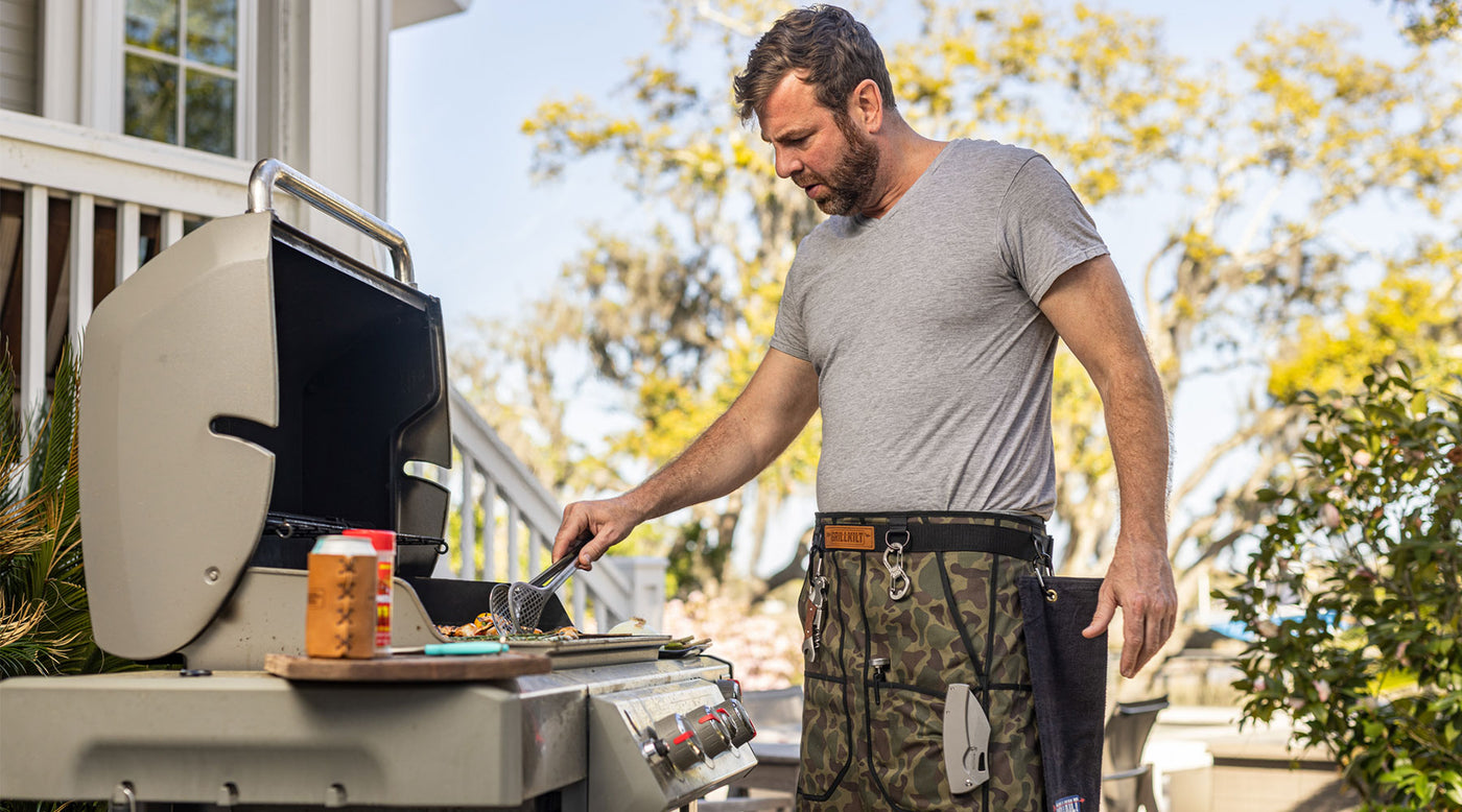 Best Mens Apron| Mens BBQ grilling Apron | Grilling Kilt